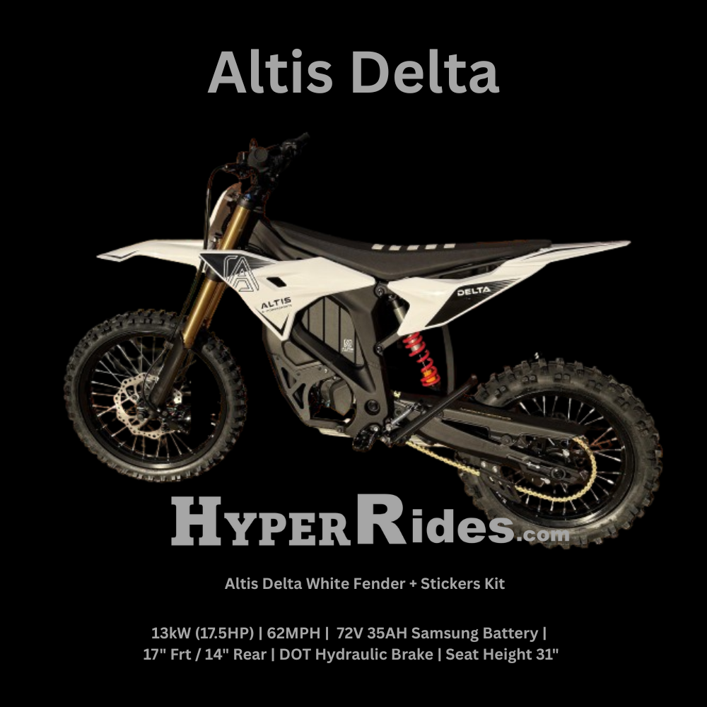 Altis Delta Bike 72V 35AH | 13kW | 62MPH – HyperRides