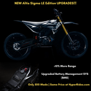 Altis Sigma Electric Dirt Bike MX 19" / 16" (Limited Edition) – HyperRides