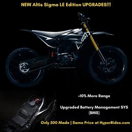 Altis Sigma Electric Dirt Bike MX 19" / 16" – HyperRides
