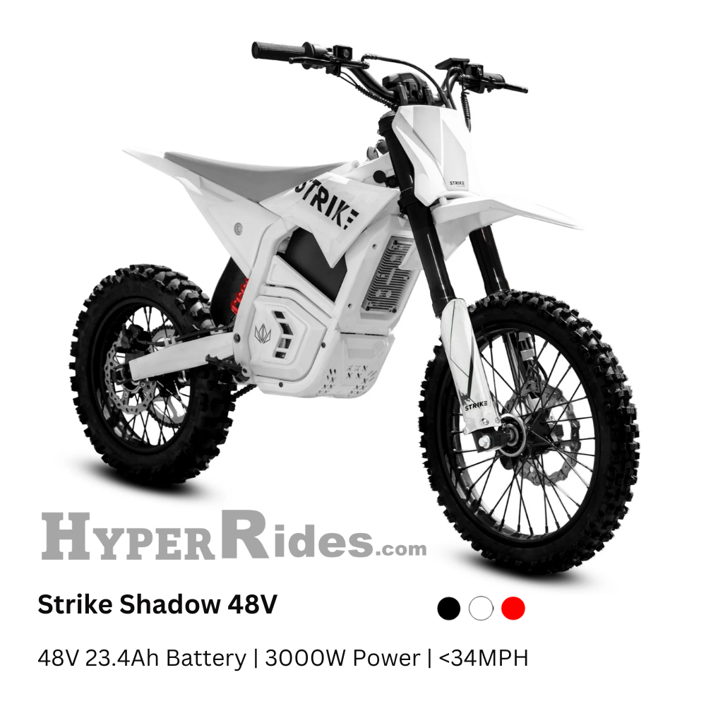 Strike Shadow 48V by Throne Cycles (BOGO Free Ship) – HyperRides