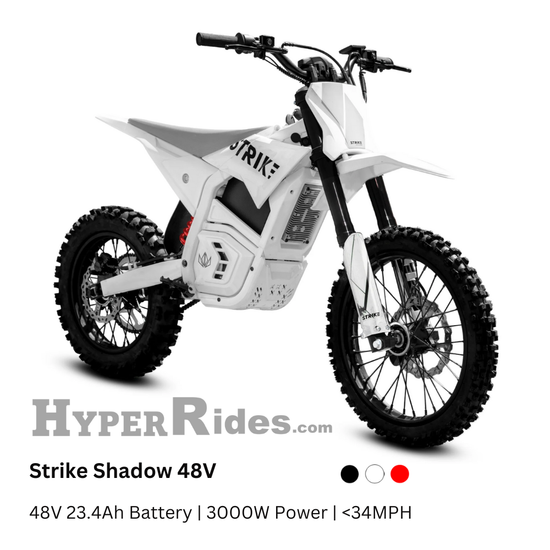 Strike Shadow 48V by Throne Cycles (BOGO Free Ship) – HyperRides