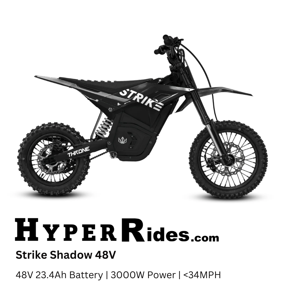 Strike Shadow 48V by Throne Cycles (BOGO Free Ship) – HyperRides