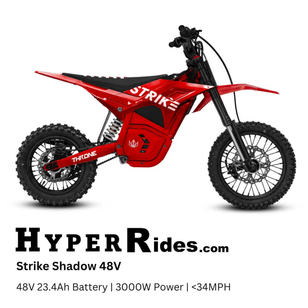Strike Shadow 48V by Throne Cycles (BOGO Free Ship) – HyperRides