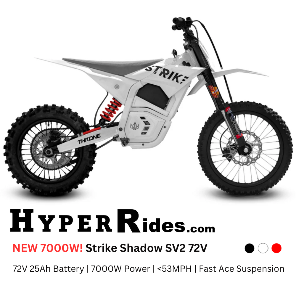 Strike Shadow SV2 72V by Throne Cycles (BOGO Free Ship) – HyperRides
