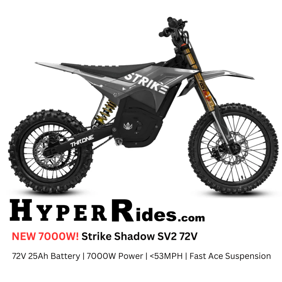 Strike Shadow SV2 72V by Throne Cycles (BOGO Free Ship) – HyperRides