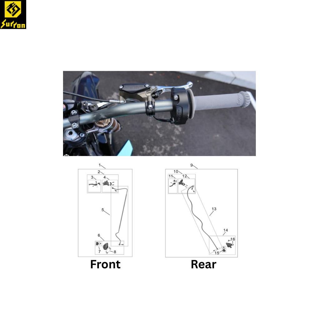 Surron Hyper Bee Brake Assembly (Free Ship) – HyperRides